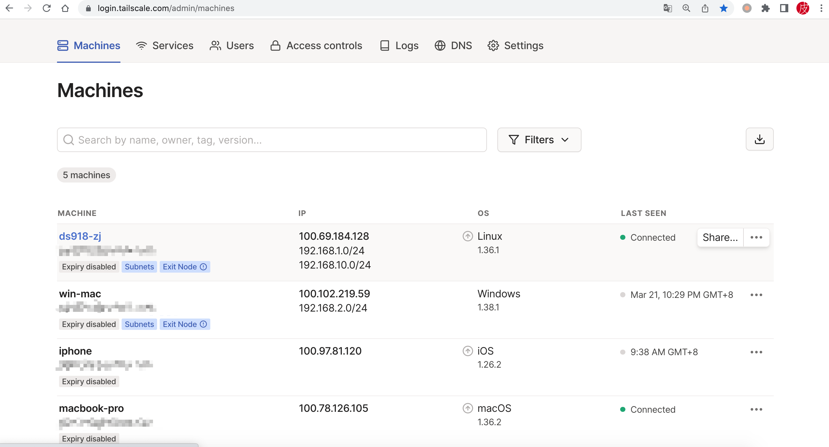 部署TailScale，实现内网设备全远程访问！最简单的远程访问、异地组网方案！群晖NAS部署tailscale - 知乎