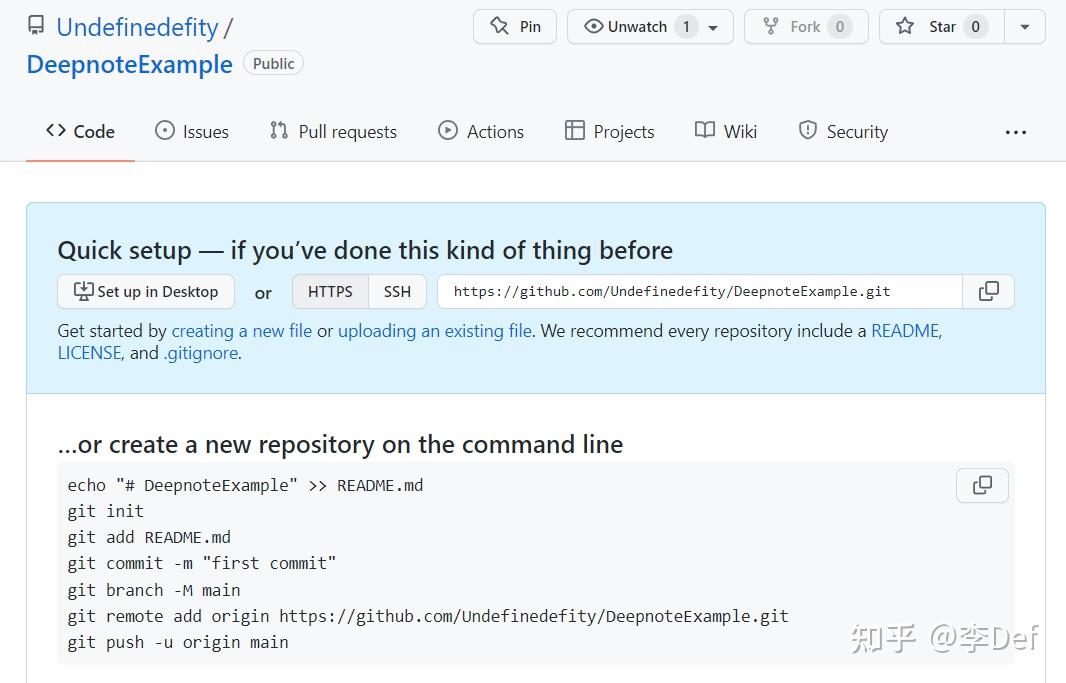 Deepnote中连接 (Link) GitHub - 知乎