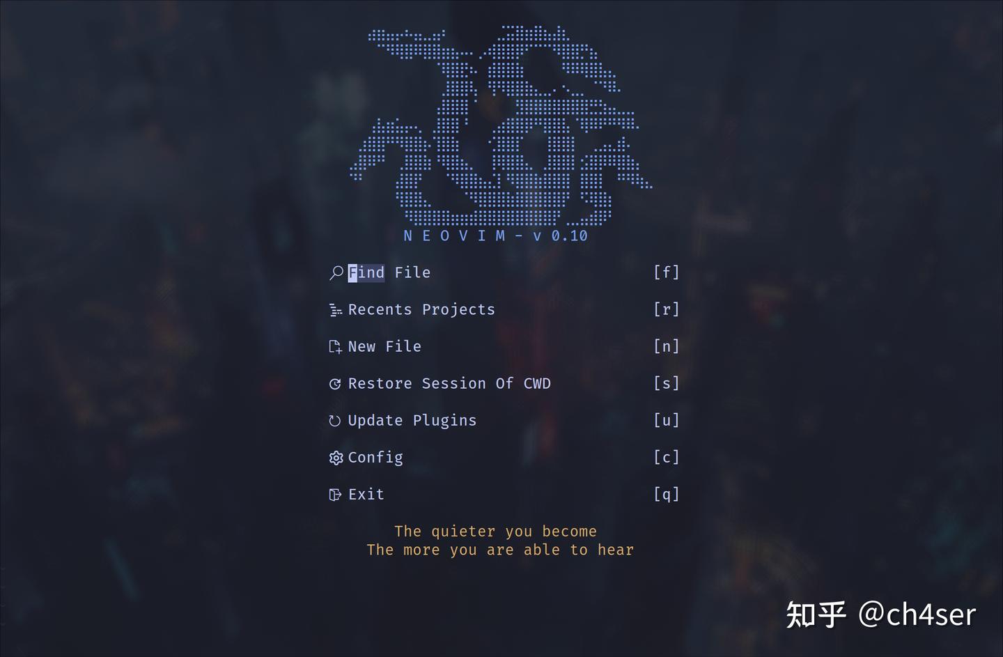 一个普通计算机研究生的Neovim配置 - 知乎