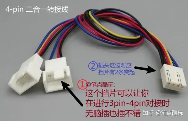 装机新手科普：两个3pin风扇和4个4pin风扇如何串联？ - 知乎