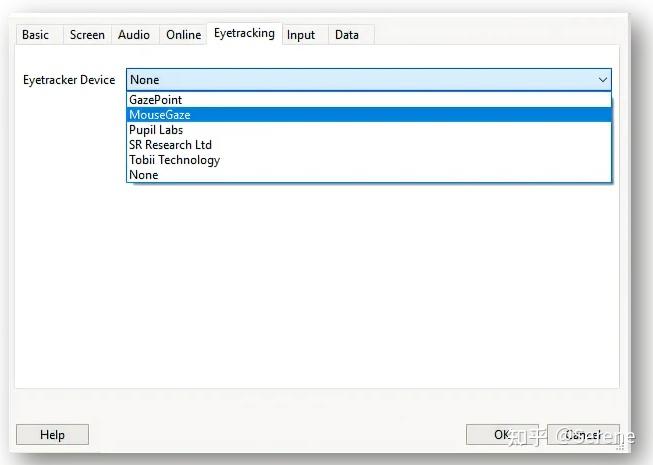 Builder-Psychopy与眼动仪：连接与数据输出 - 知乎