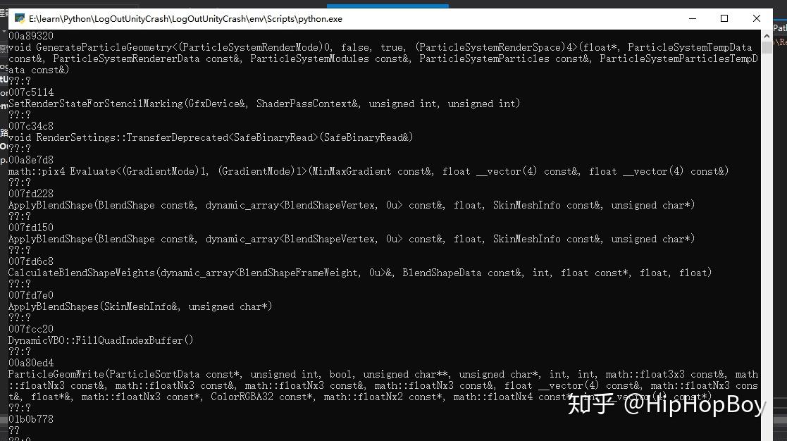 unity crash 的快速定位 - 知乎
