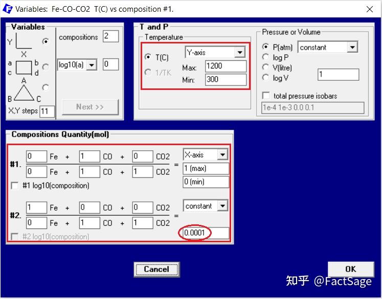 用FactSage的Phase Diagram相图模块绘制Fe-O-C系平衡图 - 知乎