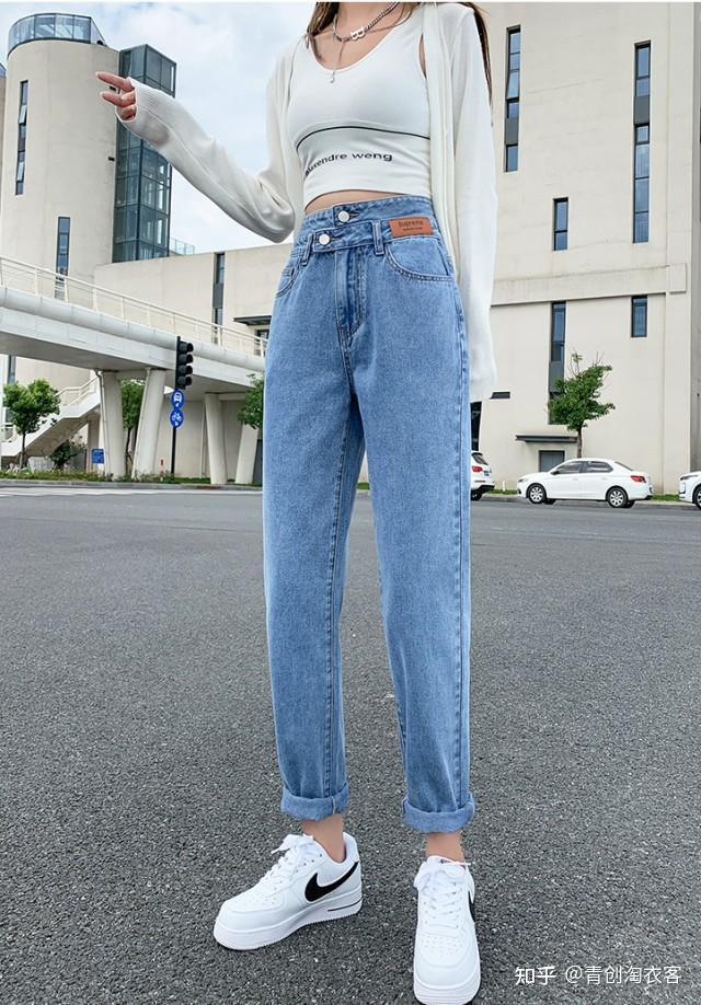 老爹裤搭配什么衣服好看？ 知乎
