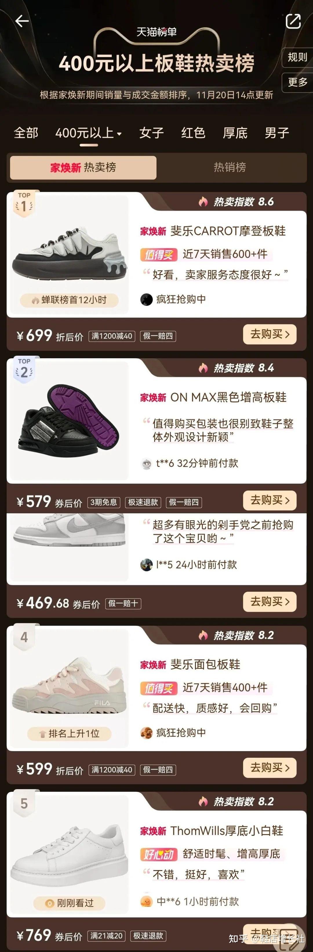 闯入双11男鞋排行榜Top10，雷军疯狂上脚，Thom Wills什么来头？ - 知乎