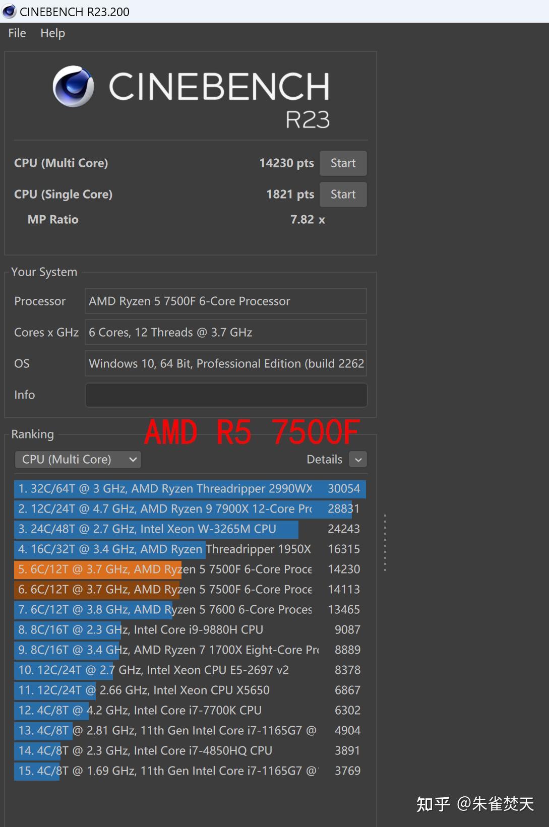 入门级高性价比 CPU 选谁？R5 7500F VS 13490F ，实测 10 款游戏告诉你 - 知乎