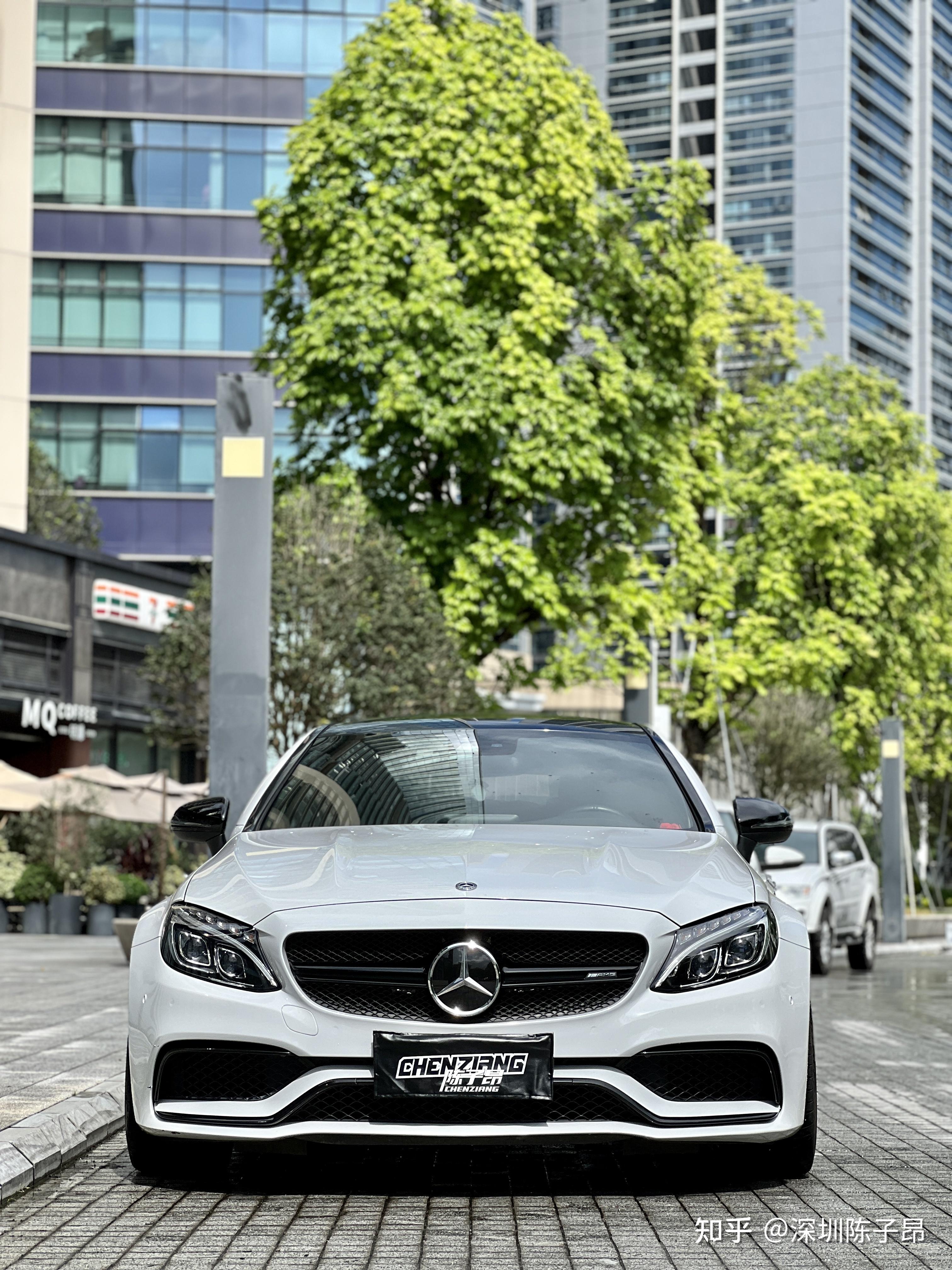 奔驰C级 AMG C63 火山灰照片分享 - 知乎