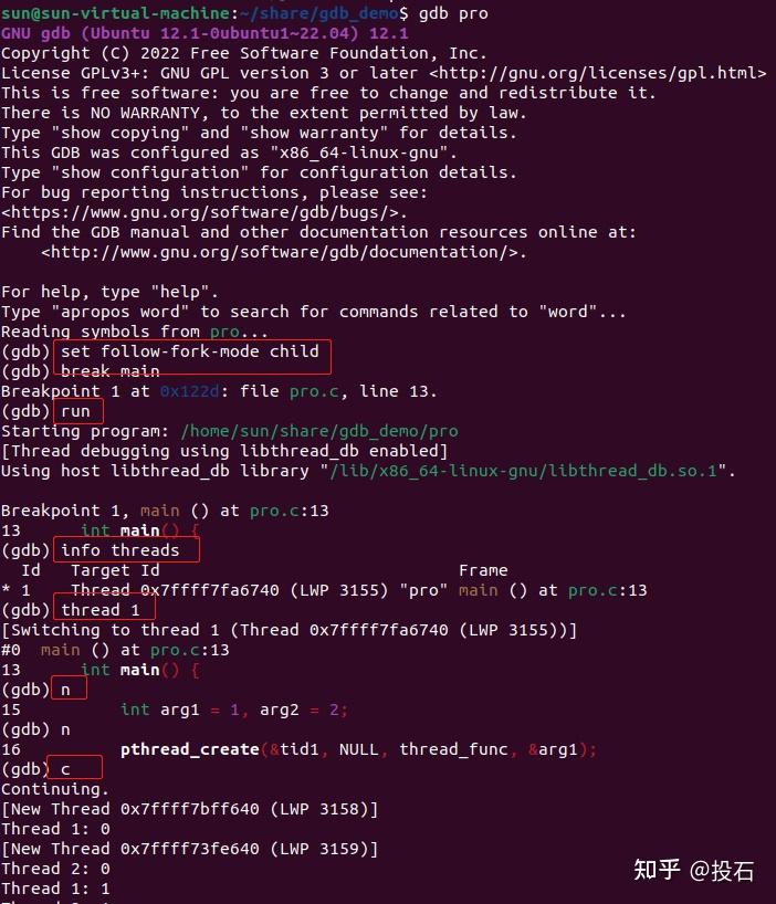 linux os下GDB调试-多线程调试 - 知乎