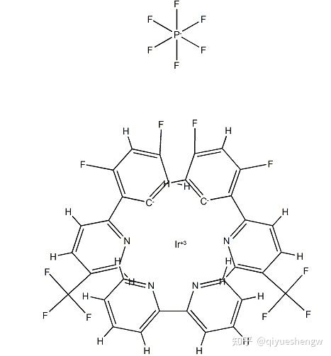 cas：1092775-62-6 ; (ir[dfcf3ppy]2(bpy))pf6，齐岳金属配合物 - 知乎