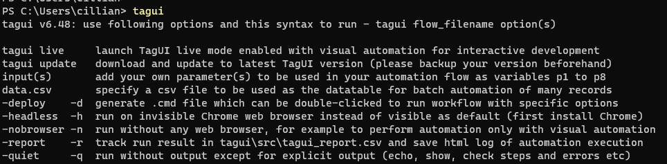 RPA程序之TagUI使用入门 - 知乎