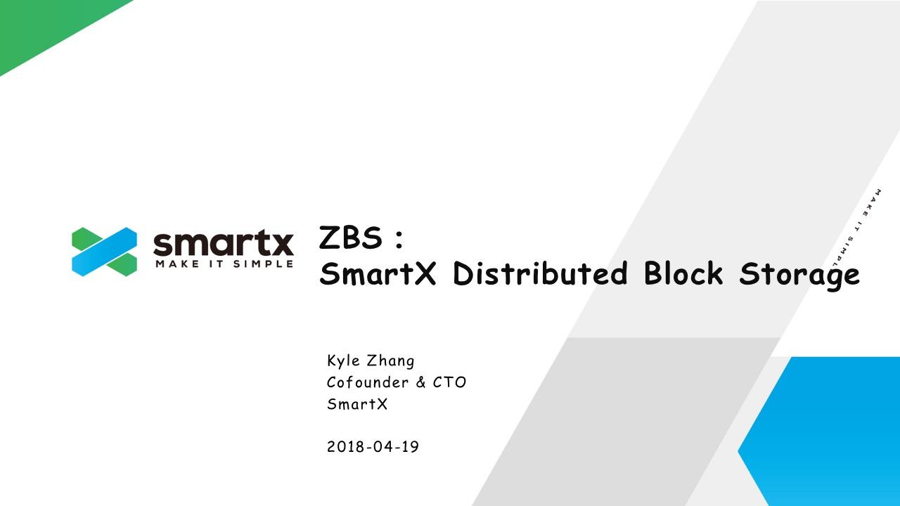 ZBS：SmartX 分布式块存储 -- 元数据篇 - 知乎