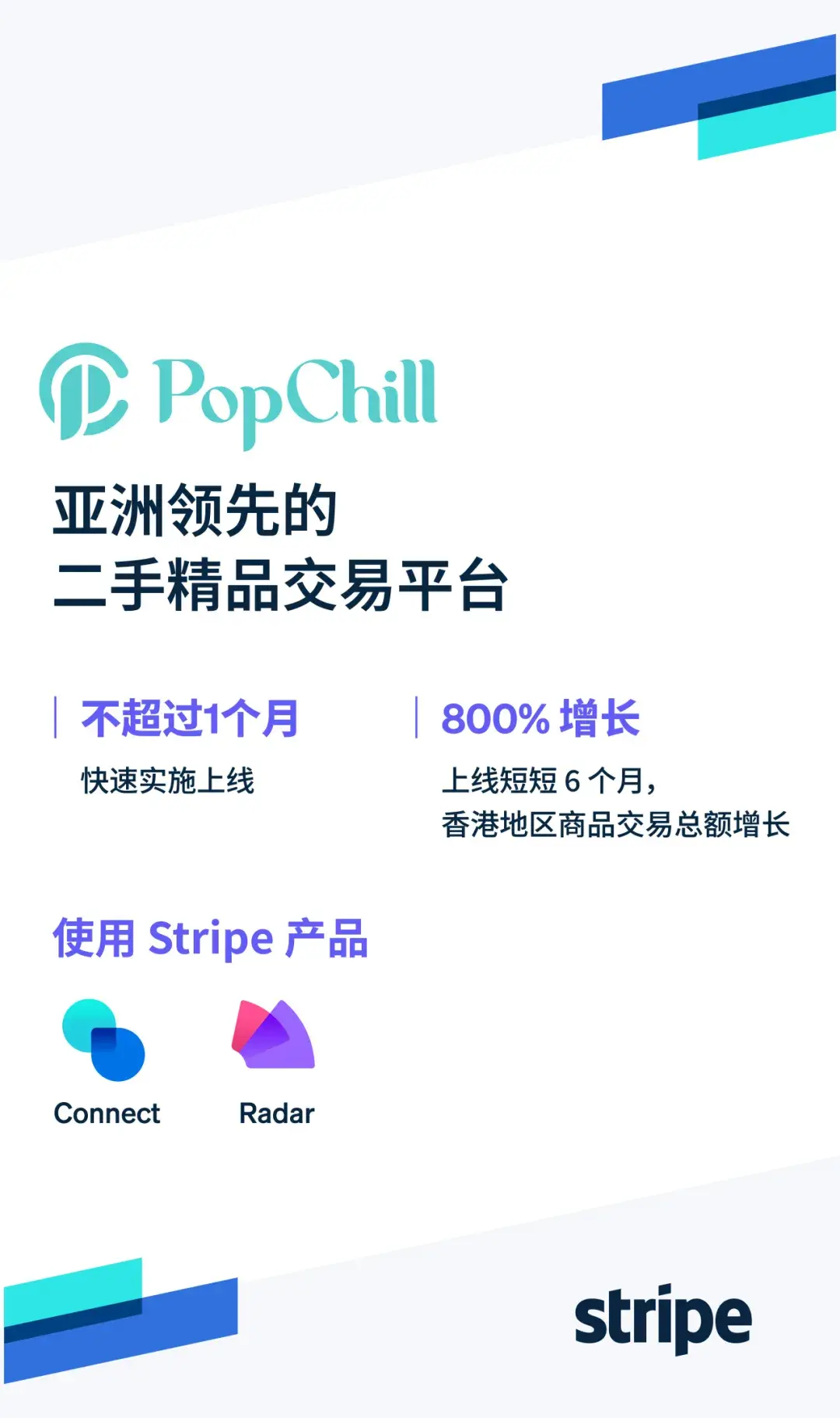 PopChill 借助 Stripe 创建安全高效、低碳循环的二手精品交易平台 - 知乎