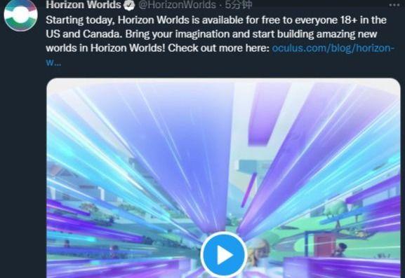 Meta率先发布虚拟世界Horizon Worlds - 知乎