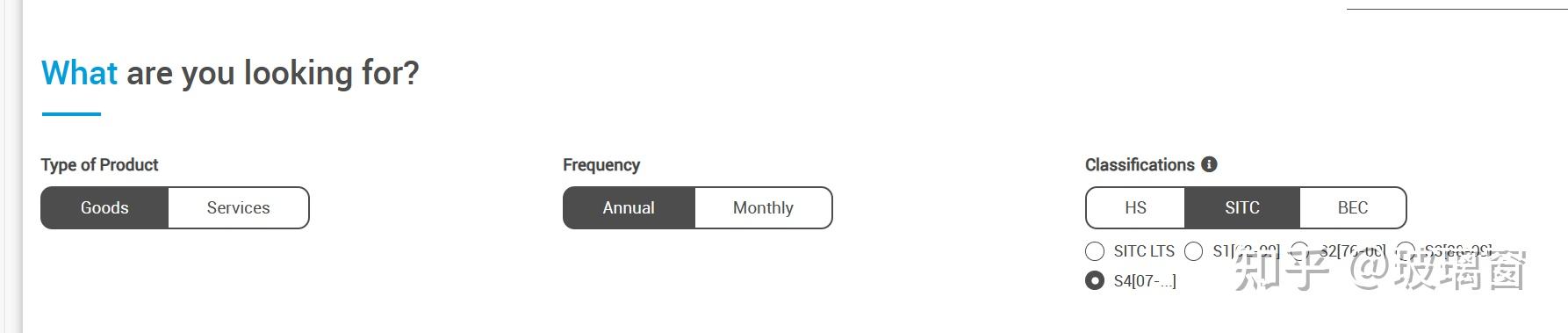 新版UN comtrade数据库使用方法 SITC编码 - 知乎