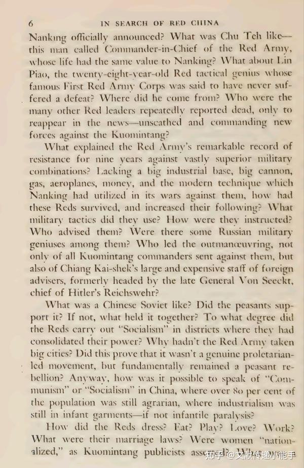 埃德加·斯诺,红星照耀中国,/西行漫记,英文版,red star over china by edgar snow 1944 - 知乎