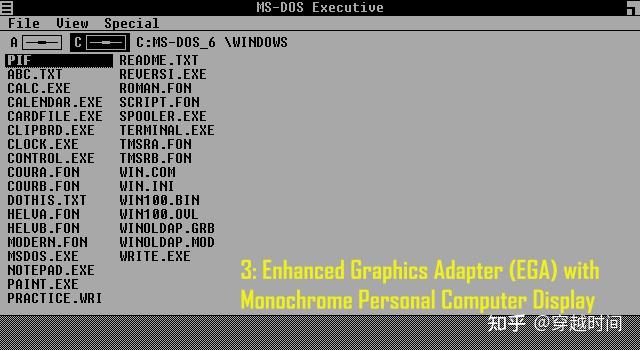 穿越时间·Windows 1.04 VESA显示驱动连载-原有驱动显示效果展示 - 知乎
