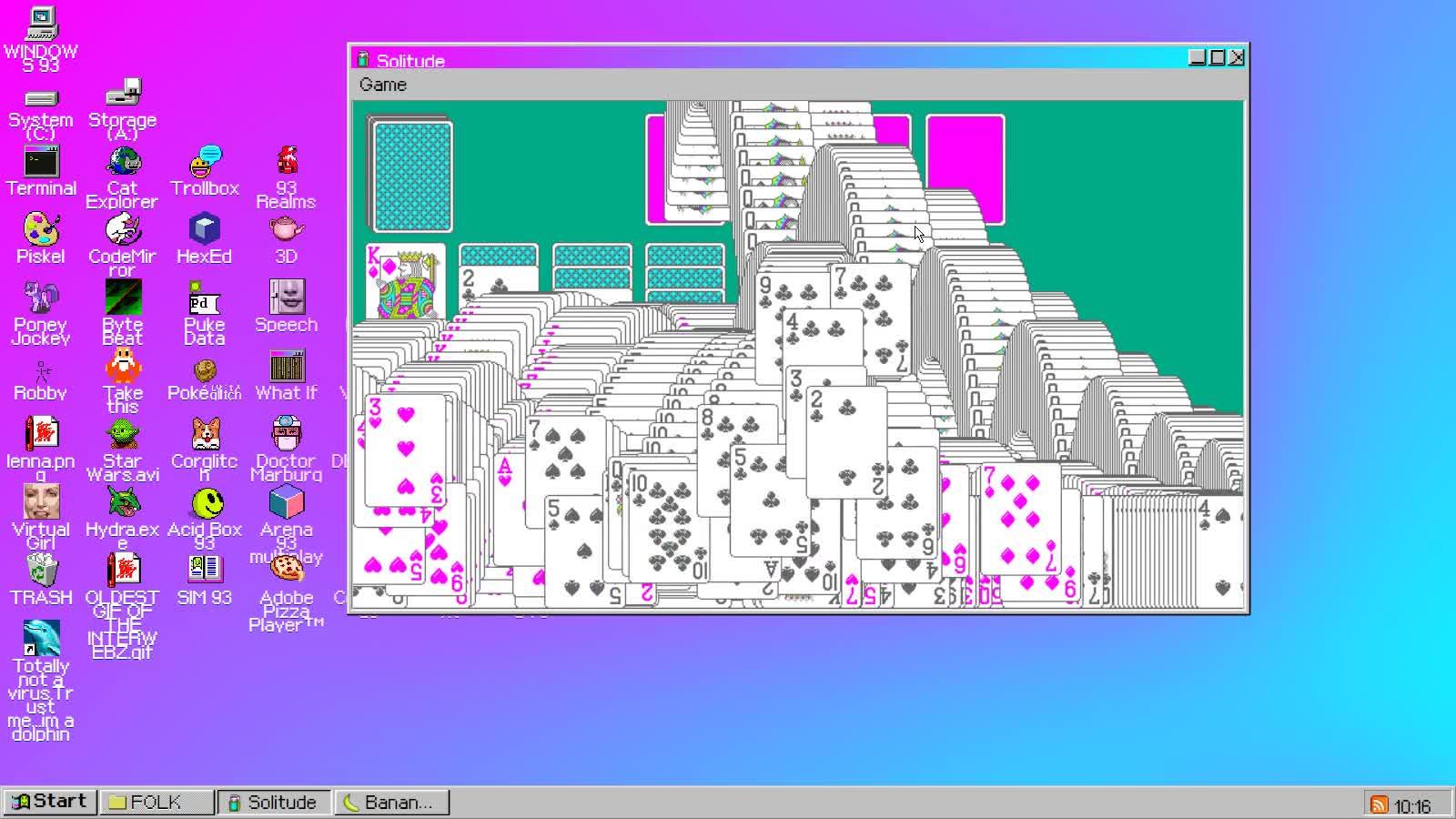 黑客开发，网页专属，你见过特效Windows 93操作系统吗？（一） - 知乎