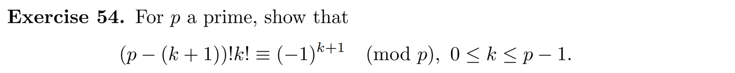 基础数论学习笔记（11）- Wilson's Theorem 威尔逊定理 - 知乎