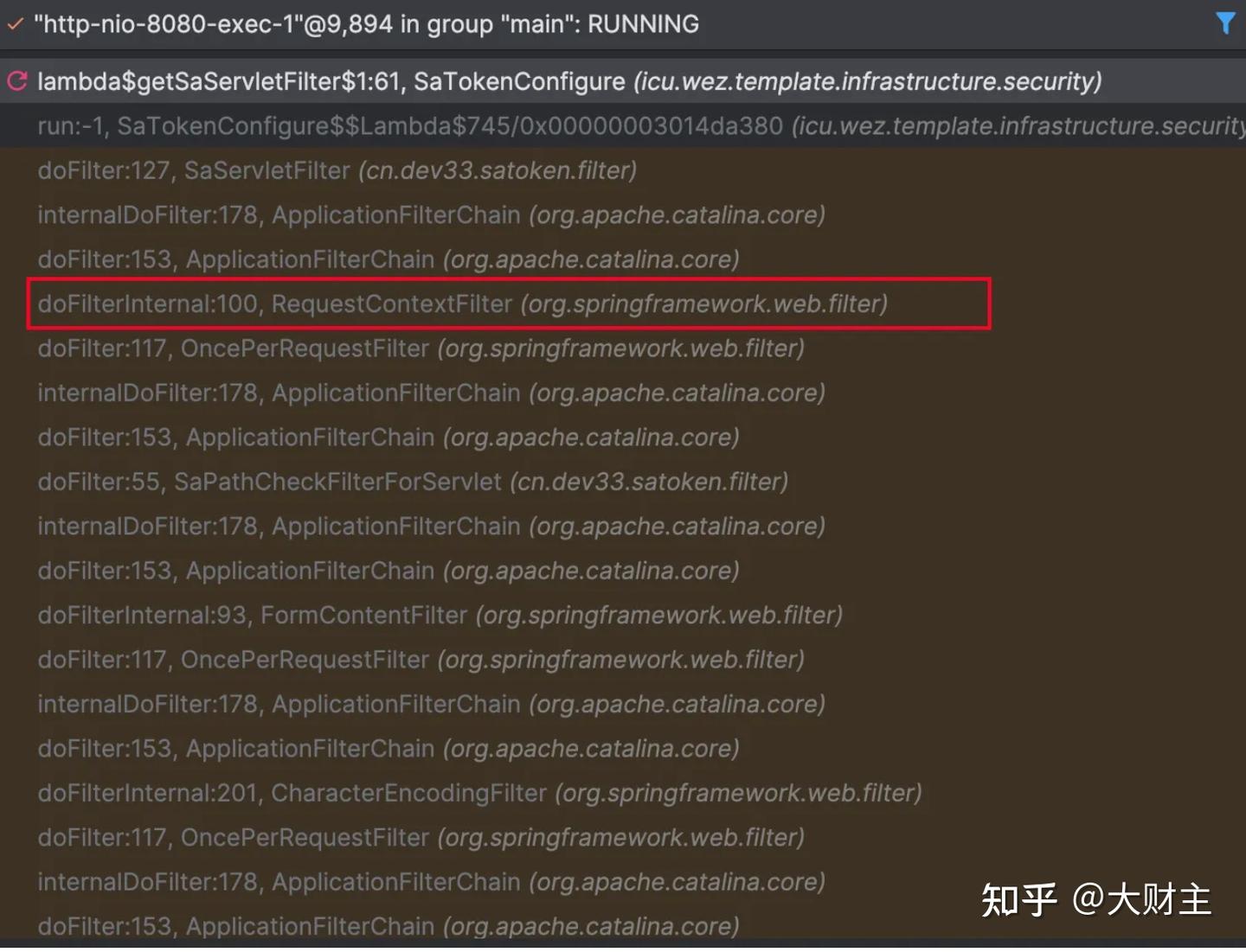 SaToken 添加全局过滤器报错 非 web 上下文无法获取 HttpServletResponse 解决 - 知乎