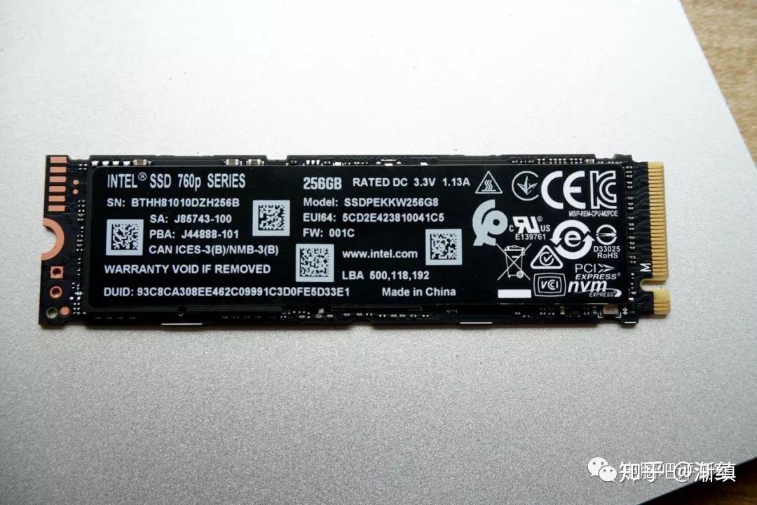 五行缺一 四款热门M2固态测评 之一 英特尔760P - 知乎