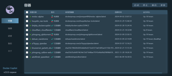 Docker Copilot 极空间容器一键更新/管理/备份配置工具 - 知乎