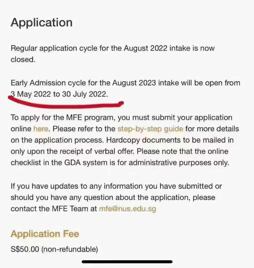 23Fall卷起来了，NUS公布提前批申请时间！ - 知乎