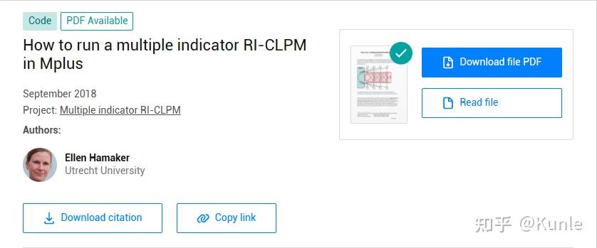 Mplus—多指标随机截距交叉滞后模型（Multiple Indicator Random Intercept Cross-Lagged Panel Model, MI RI-CLPM） - 知乎