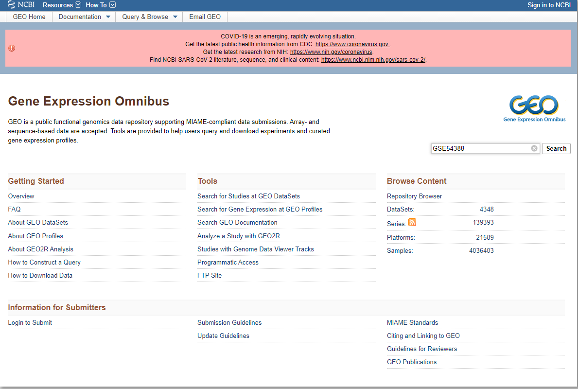 GEO（Gene Expression Omnibus）：高通量基因表达数据库 - 知乎