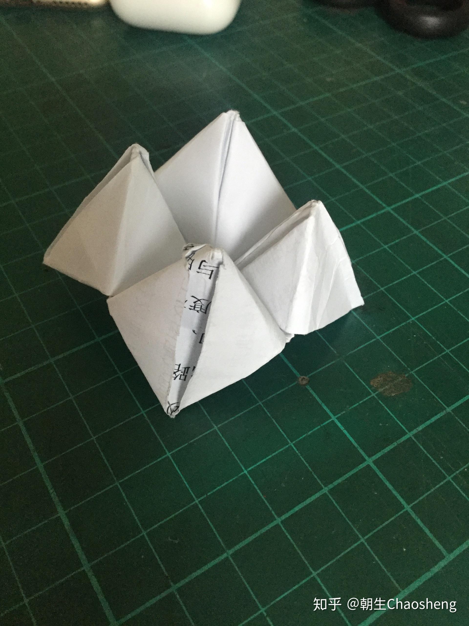 东南西北折纸游戏来源与哪里？ - 知乎