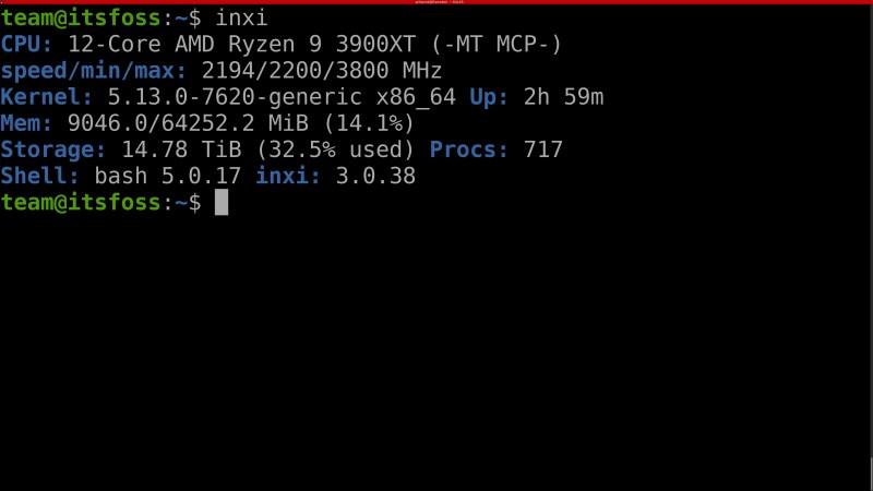 在 Linux 终端使用 inxi 命令获取各种系统信息 | Linux 中国 - 知乎