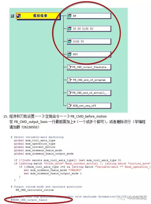莫莫教你利用UG7.5自己制作西门子840D四轴后处理 - 知乎
