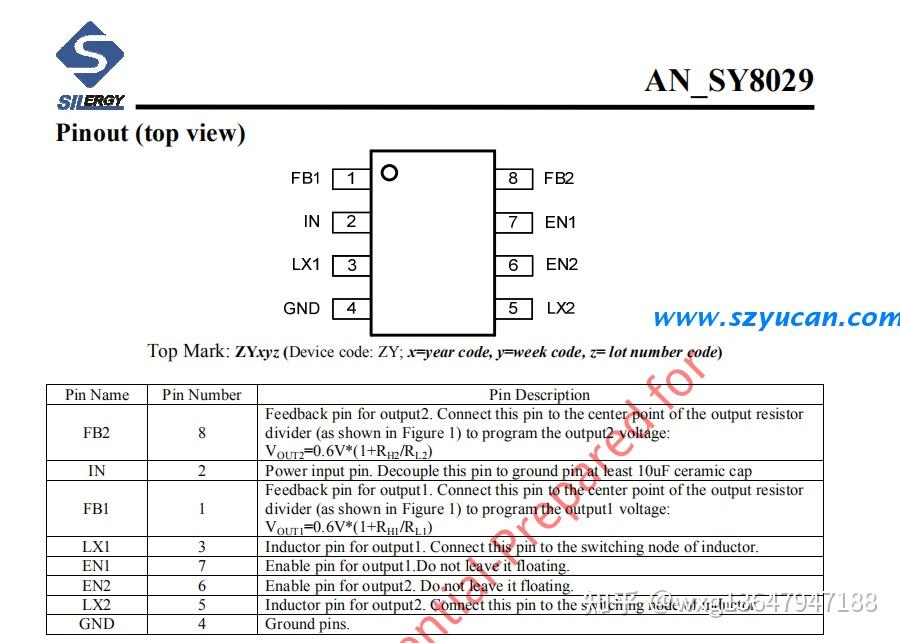 SY8029系列 TSOT23-8小封装 2M频率 - 知乎