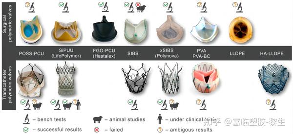 聚合物人工心脏心脏瓣：有机硅聚碳酸酯聚氨酯，镍钛合金材料 - 知乎