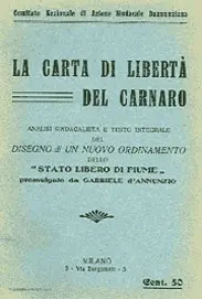 卡纳罗宪章（The Charter of Carnaro） - 知乎