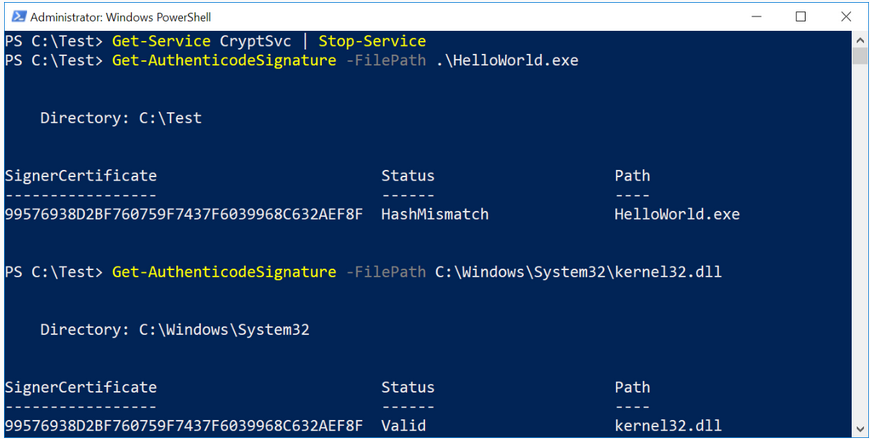 Authenticode签名对未签名代码的应用 - 知乎