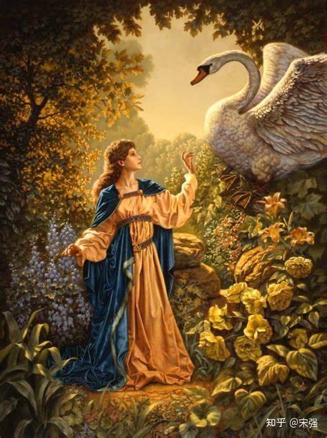 William Butler Yeats(威廉·巴特勒·叶芝)《Leda and the Swan》《莱达和天鹅》解析 - 知乎