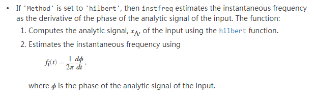MATLAB R2018a中信号处理相关的新函数: 求瞬时频率 instfreq, emd, hht - 知乎
