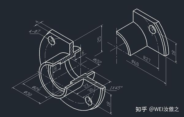 CAD dwg格式练习图100多张，练习图进阶版，提高绘图技能与效率从此刻开始 - 知乎