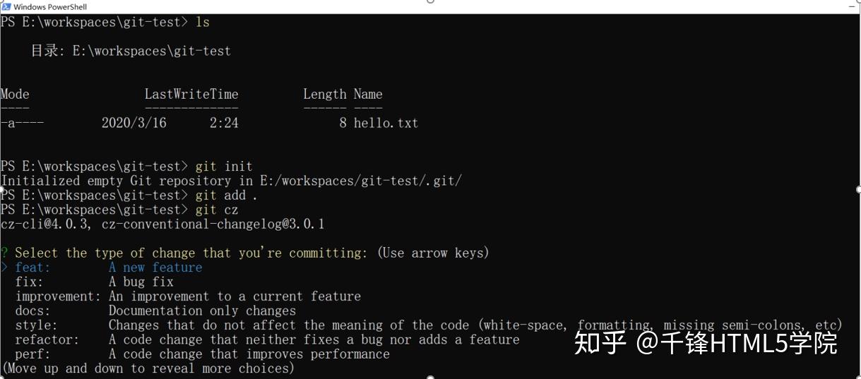 使用 commitizen 规范 Git 提交说明 - 知乎