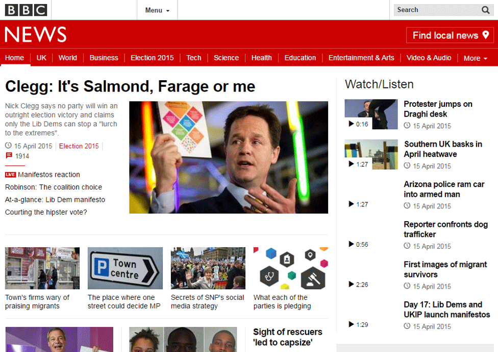 BBC 新闻网站在过去 20 年的变迁 - 知乎