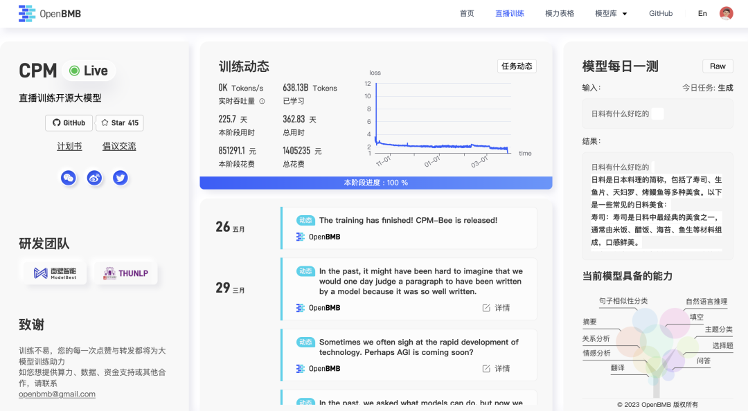 终于 ！中文基座模型CPM-Bee开源了 - 知乎