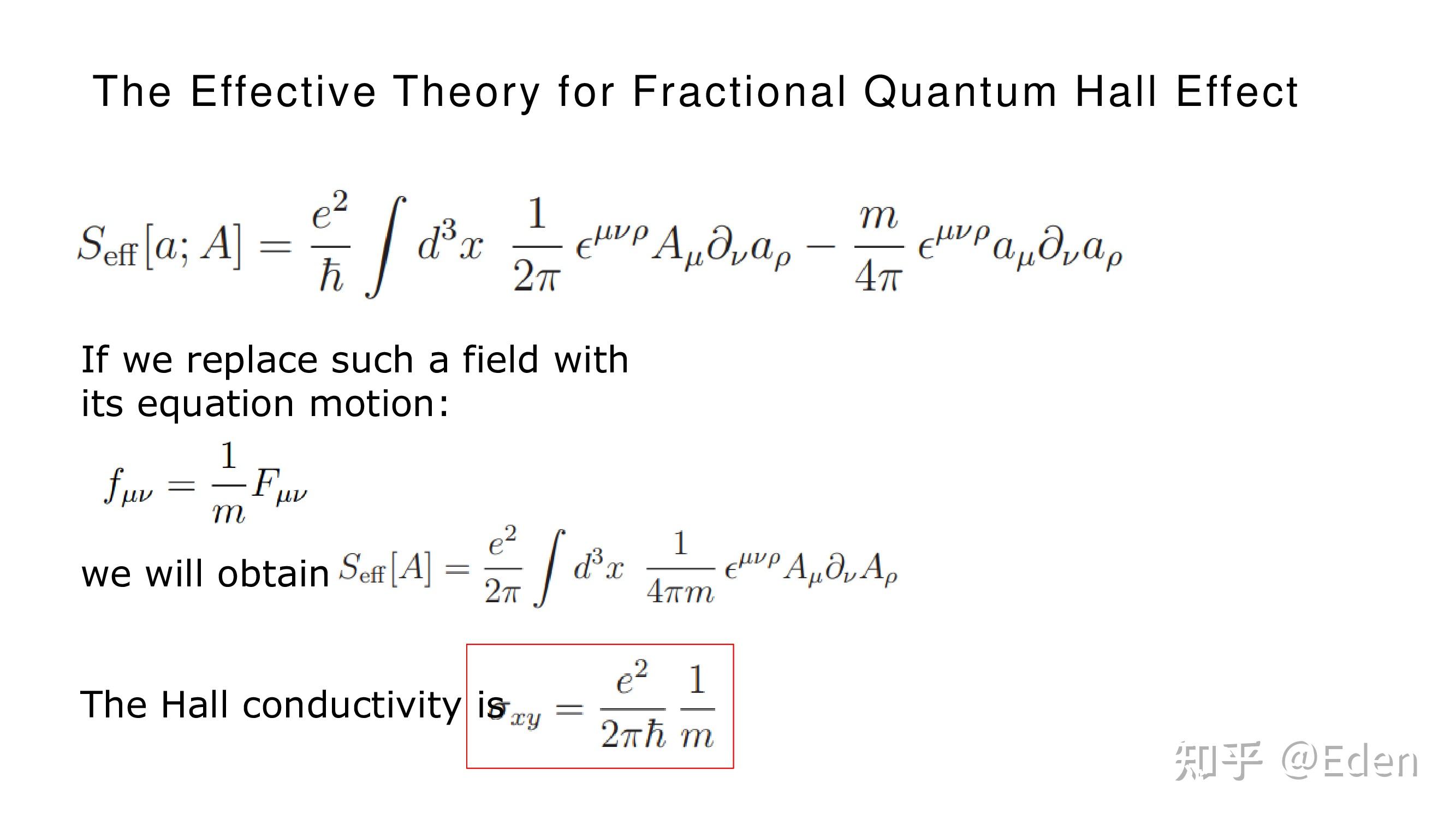 整数量子霍尔效应（IQHE）与 Chern-Simons 场论 - 知乎