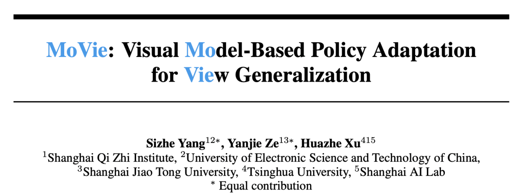 Talk | CoRL 2023 Oral 上海交通大学迮炎杰：通用机器人操作的视觉表征 - 知乎