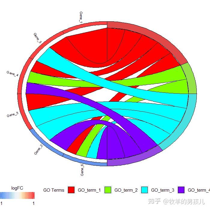 GO富集分析可视化：GOplot~准备自己的数据—2 - 知乎