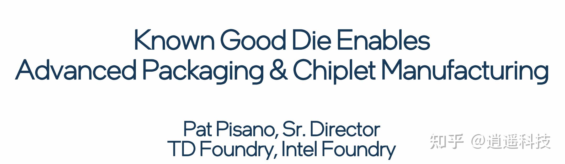 先进封装技术的演进与Known Good Die测试 - 知乎