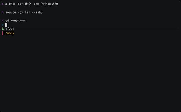 x-cmd pkg | fzf - 通用命令行模糊查找器 - 知乎