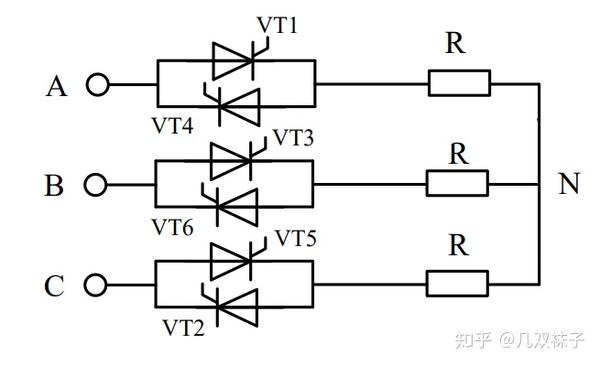 Ac Ac变换（单相交流调压，三相交流调压，交流调功，双向晶闸管） 知乎
