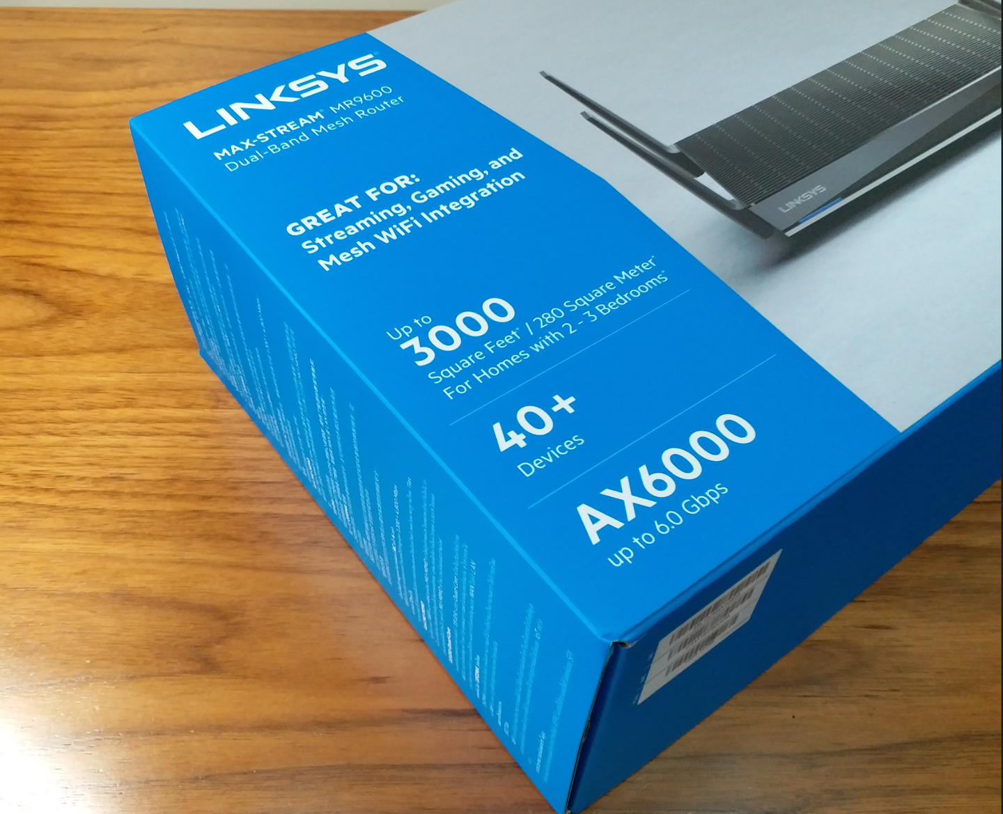 WiFi 6的中坚力量 Linksys MR9600 测评报告