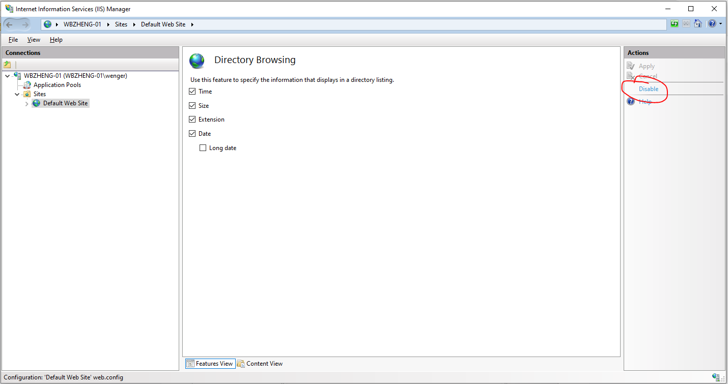 Windows IIS 配置Web文件共享 - 知乎