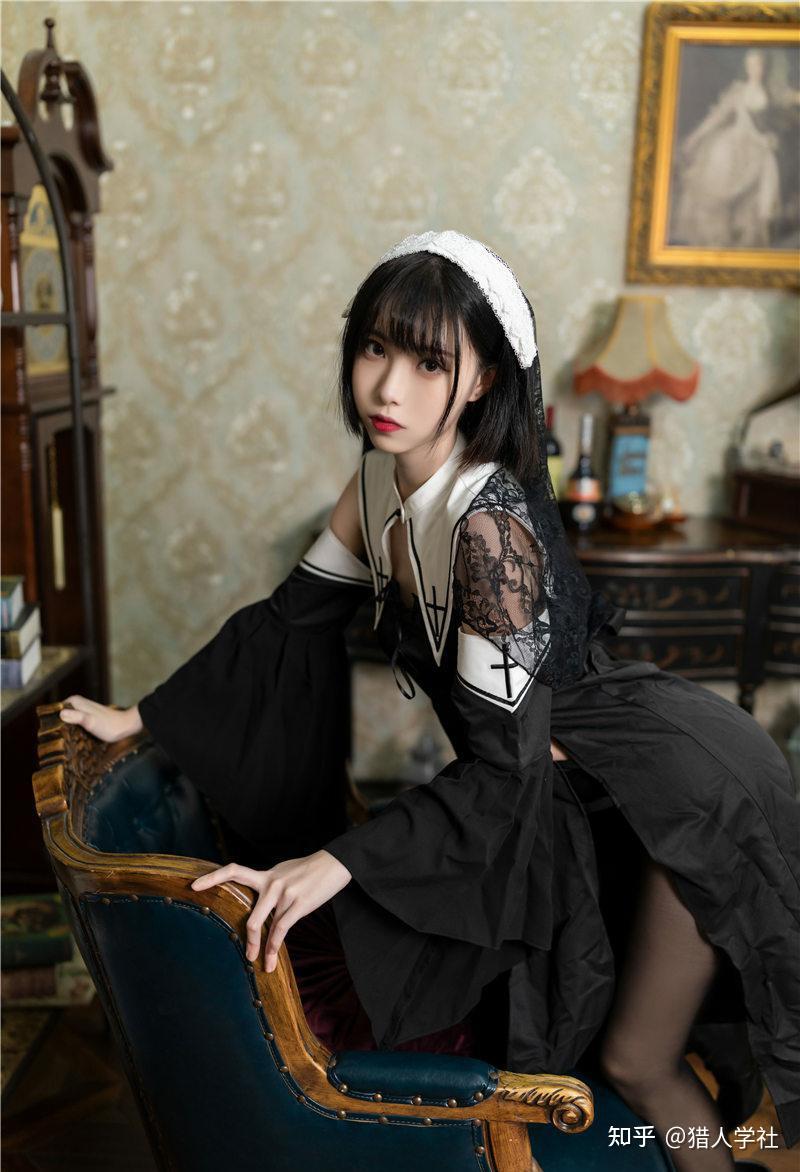 许岚LAN – 修女黑丝 cosplay美图 cos写真套图合集 - 知乎